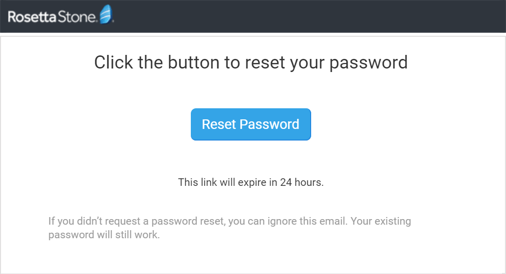 Reset Your Rosetta Stone Password | Rosetta Stone® Support