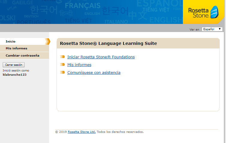 Cómo iniciar sesión en la aplicación Rosetta Stone Learn Languages | Rosetta Stone® Support