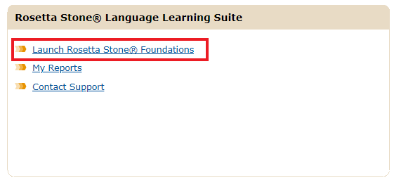 Learner Getting Started Guide - Foundations | Rosetta Stone® Support
