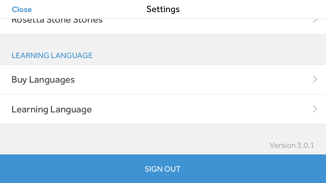 iOS Mobile App | Rosetta Stone® Support