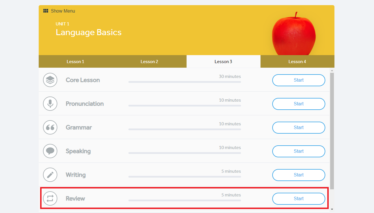 Starting Foundations with Previous Experience | Rosetta Stone® Support