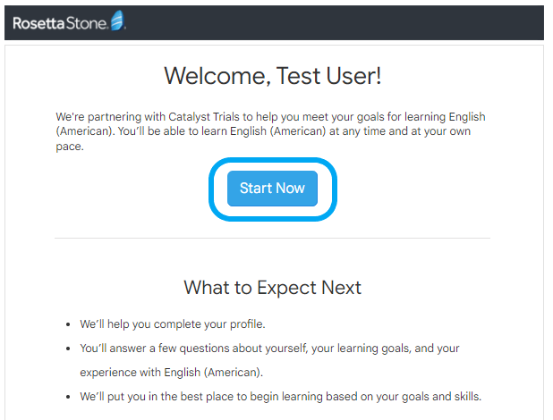 Learner Getting Started Guide - Catalyst | Rosetta Stone® Support