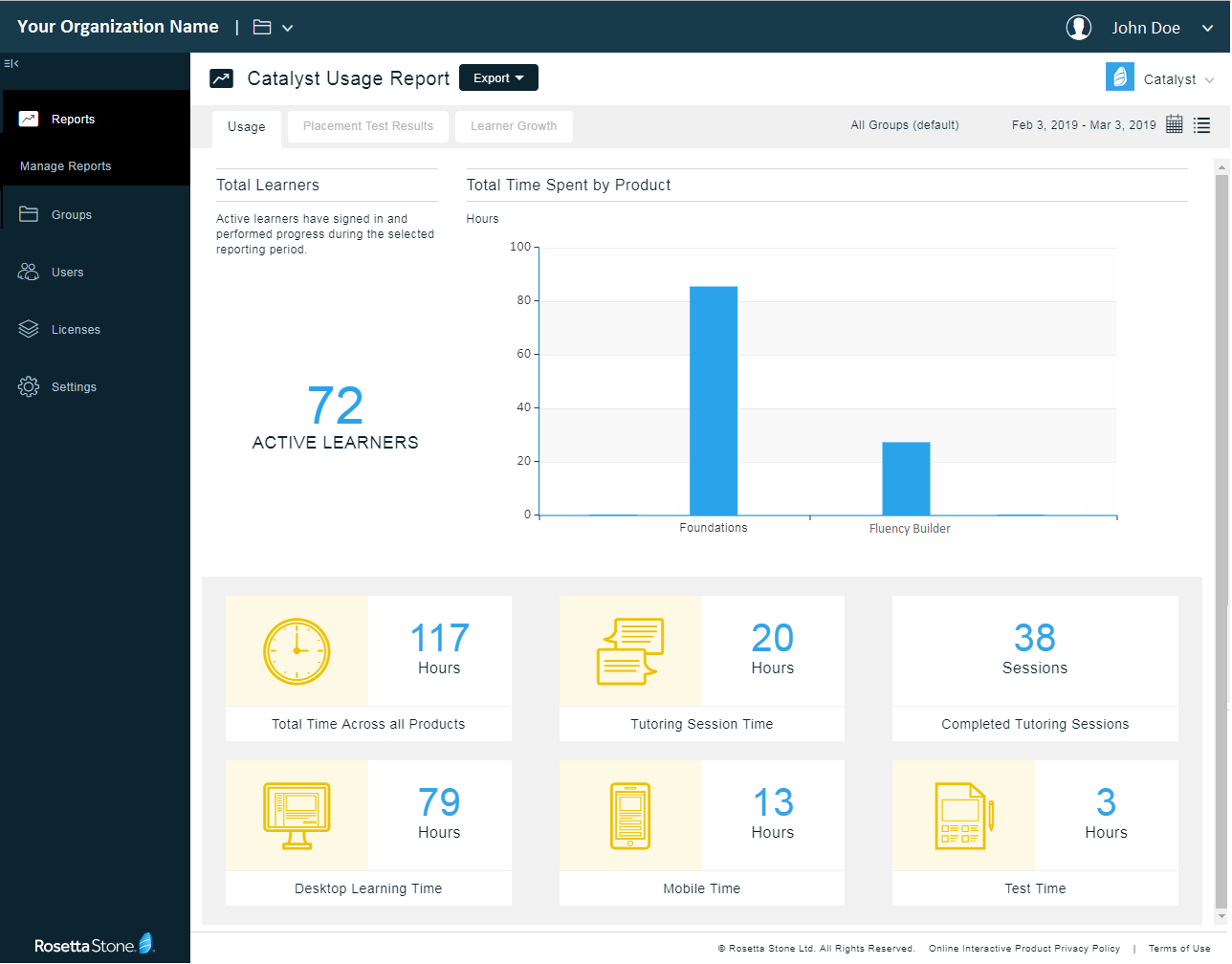 All About Catalyst | Rosetta Stone® Support
