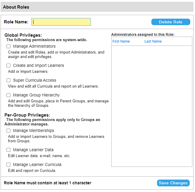 Creating an Administrator Role | Rosetta Stone® Support