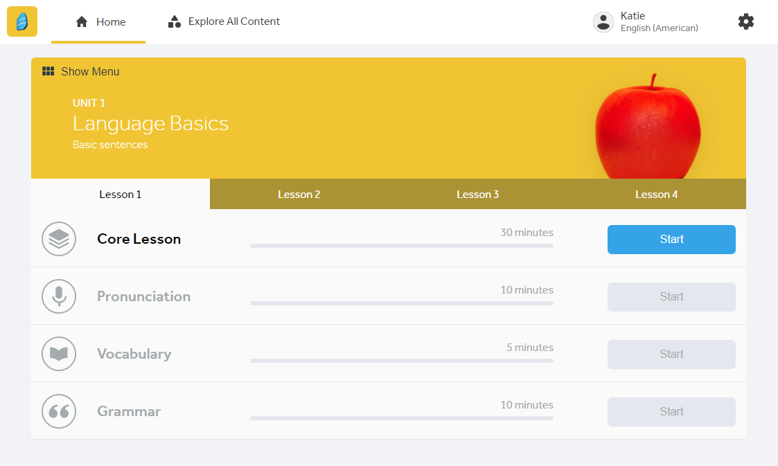 Time Tracking in Foundations | Rosetta Stone® Support