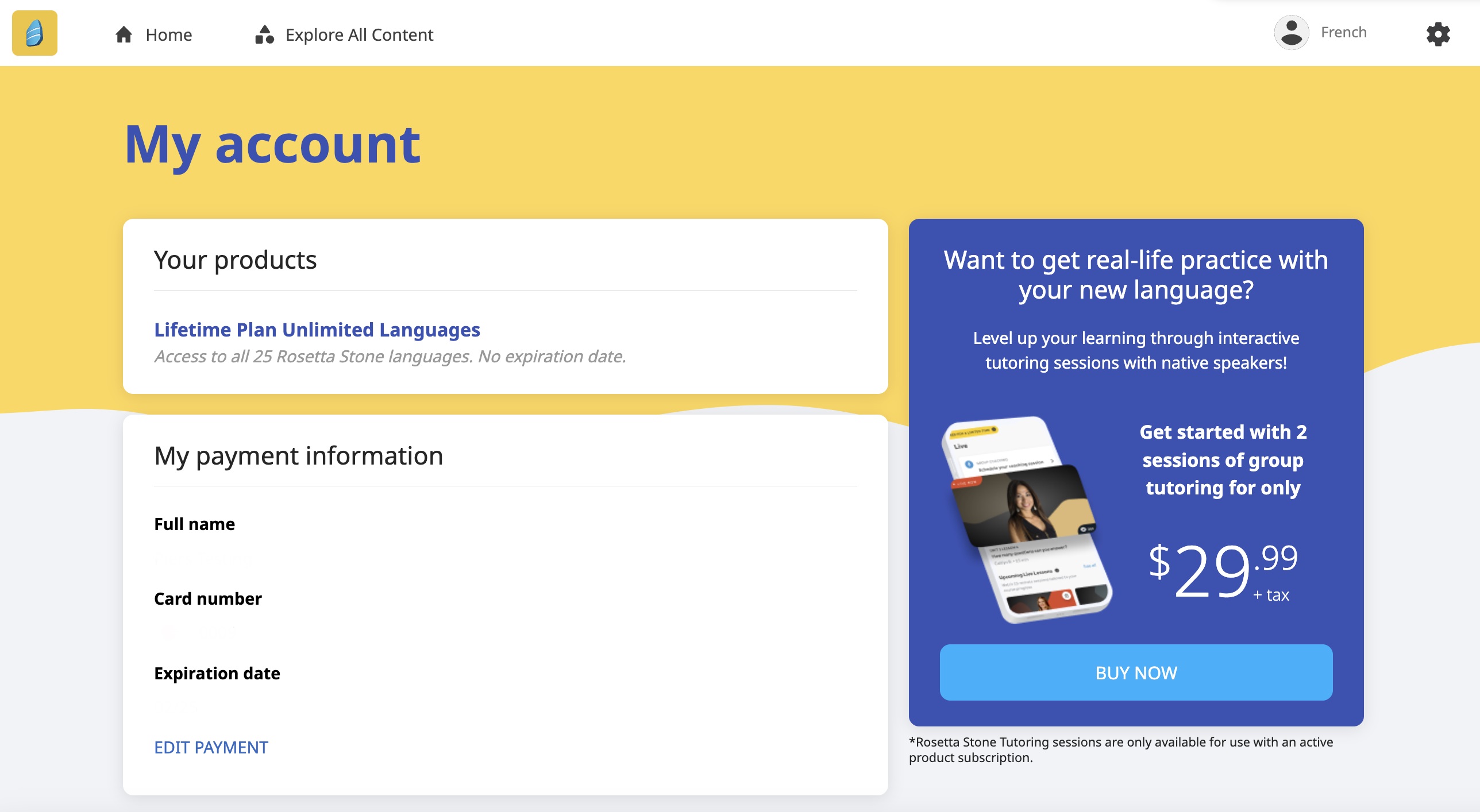 Managing your Subscription | Rosetta Stone® Support