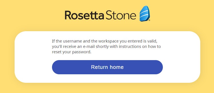 Reset Your Rosetta Stone Password | Rosetta Stone® Support