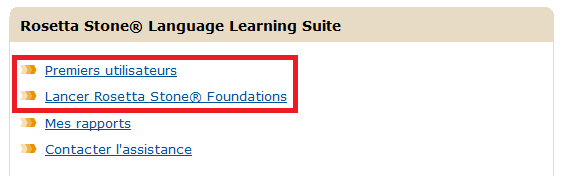 Bien démarrer avec Rosetta Stone Foundations | Rosetta Stone® Support